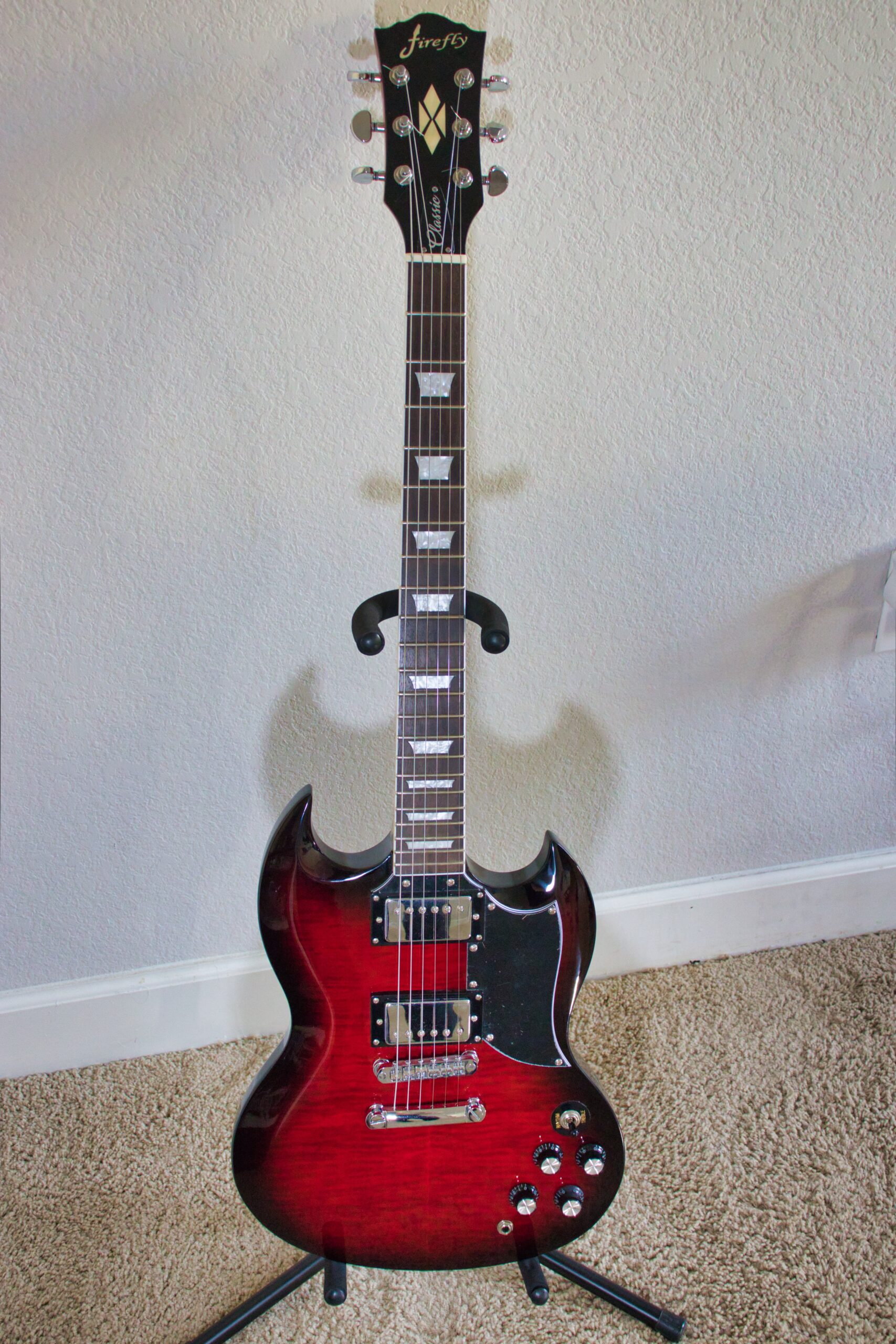 Firefly FFLG Gibson SG style guitar review (Should YOU buy this ...